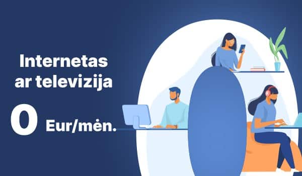 Pavasario akcija „Internetas ir televizija tris mėnesius nemokamai ...
